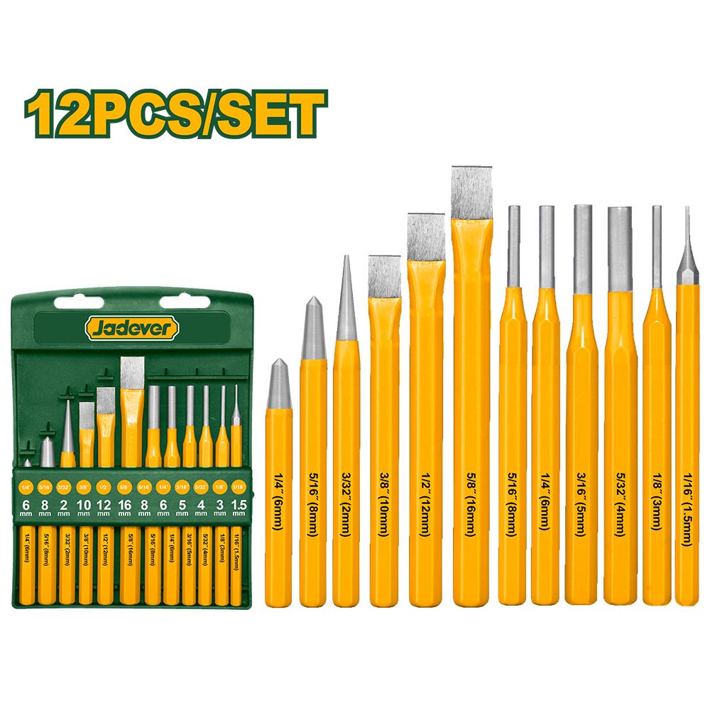 ΚΟΠΙΔΙΑ-ΠΟΝΤΕΣ JADEVER ΣΕΤ 12ΤΕΜ JDCC8312 - toolshub.gr